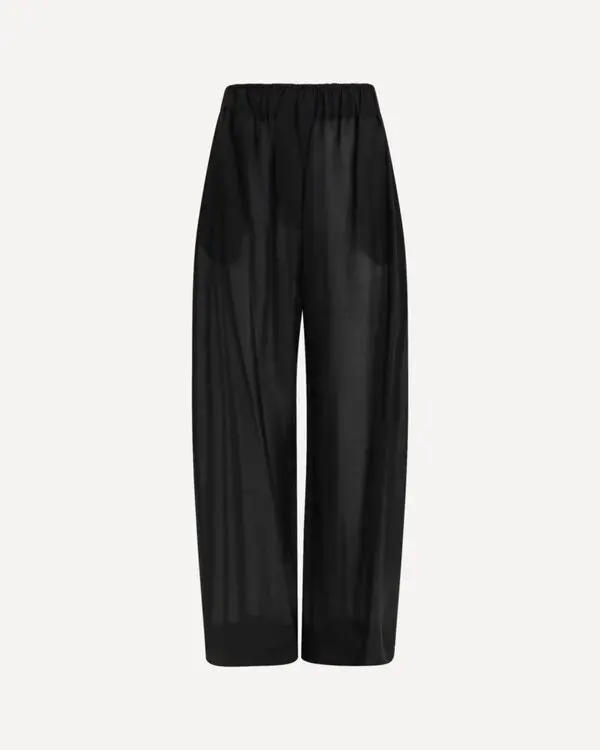 THE LATEST Dora Pants Wide Leg Sheer Trousers