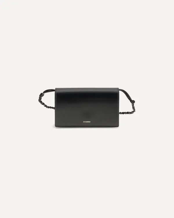 JIL SANDER Tangle Wallet With Knotted Shoulder Strap