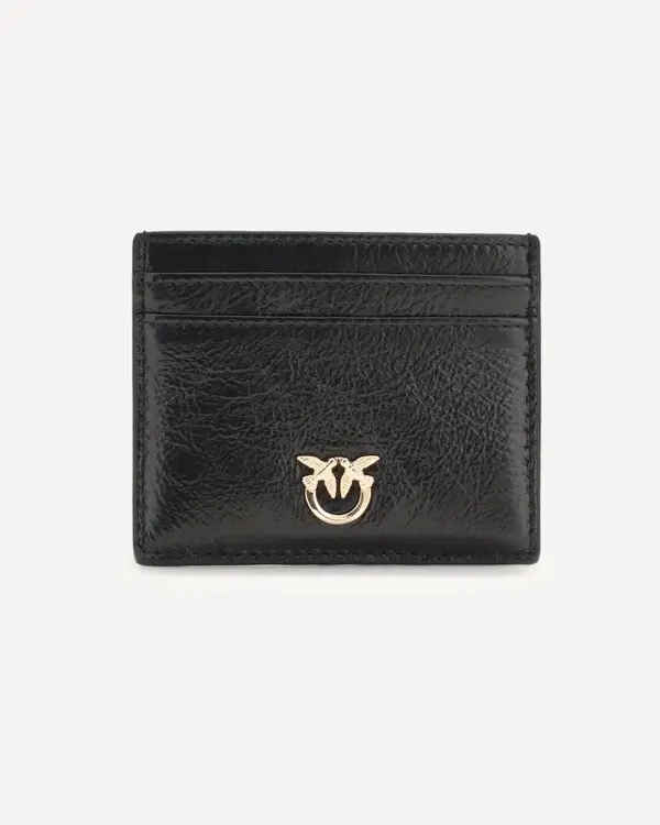 Pinko Shiny Leather Card Holder