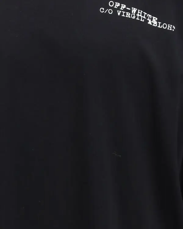 Off-White Patterned Long-leeve T-hirt