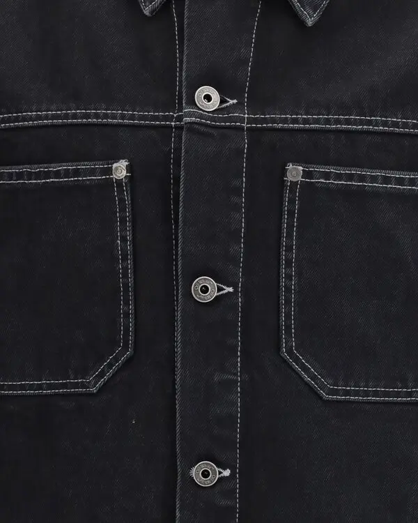 Off-White Arrow Zip Skate Denim Jacket