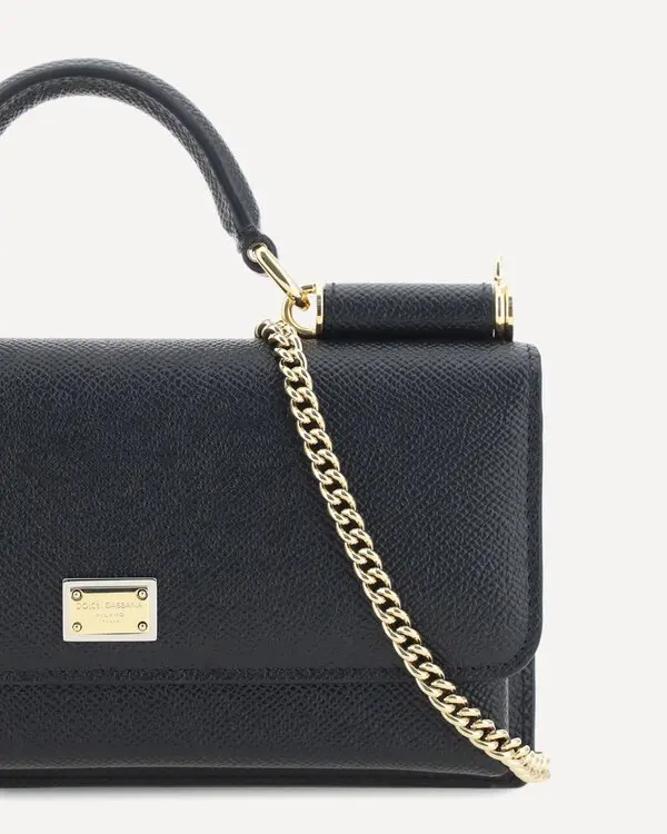 Dolce & Gabbana Micro Sicily Shoulder Bag