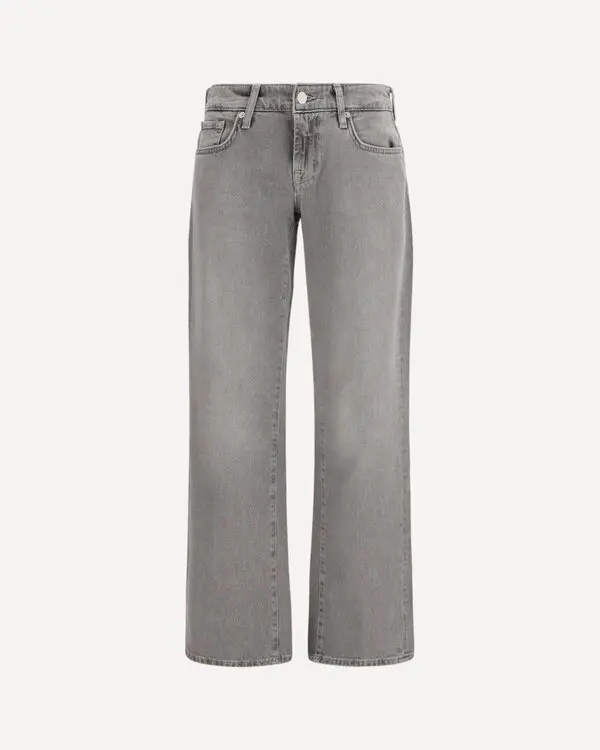 7FOR 7 For All Mankind Low-rise Straight Leg Jeans