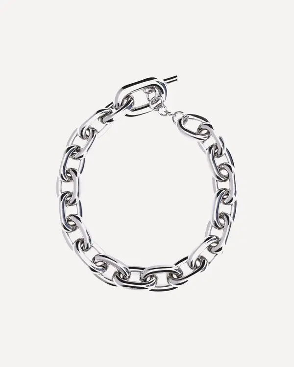 Rabanne Xl Link Chain Necklace - Silver