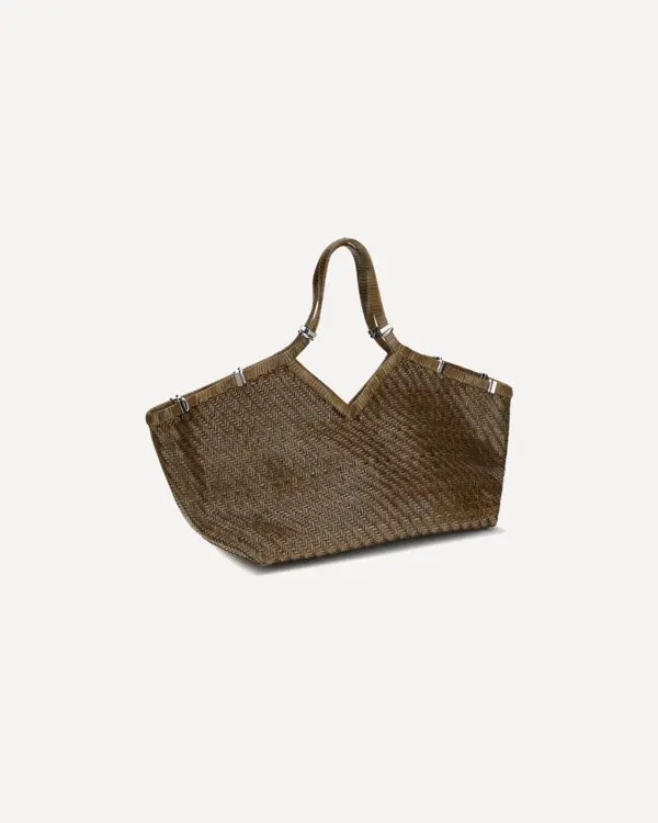 Benedetta Bruzziches Usha La Grande Handbag - Brown