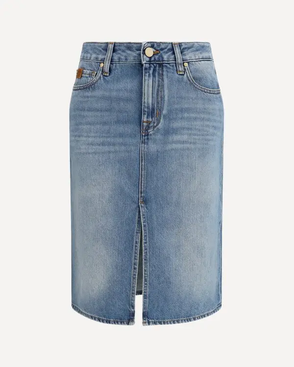 Jacob Cohen Denim Midi Skirt