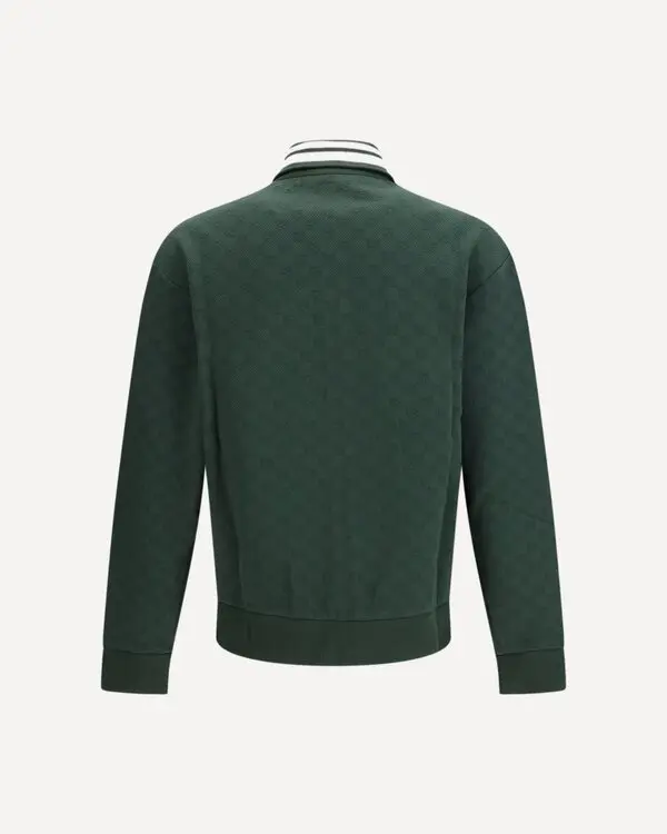 Gucci Gg Technical Jersey Zip Jacket - Green