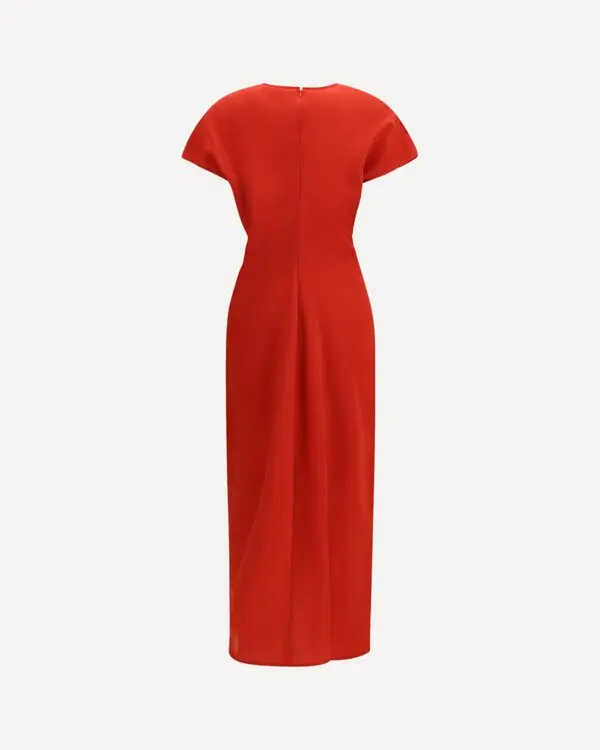 TOTEME Slouch Waist Wool Maxi Dress