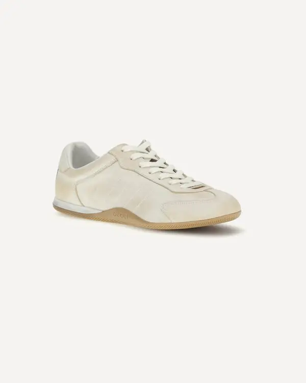 Gucci Shift Leather Sneakers