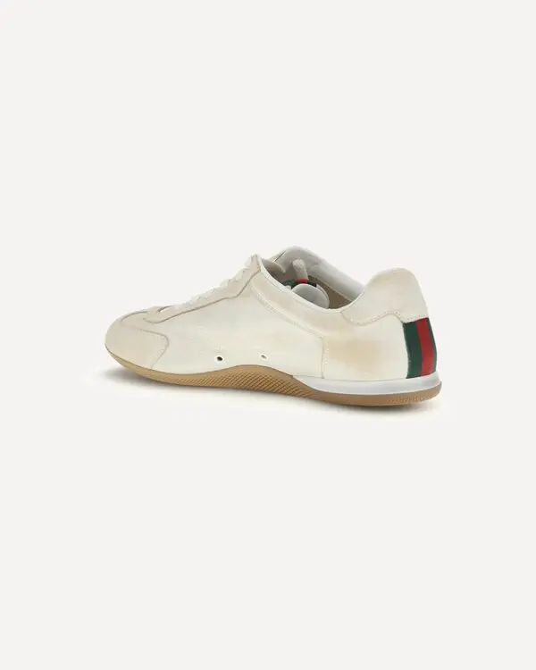 Gucci Shift Leather Sneakers