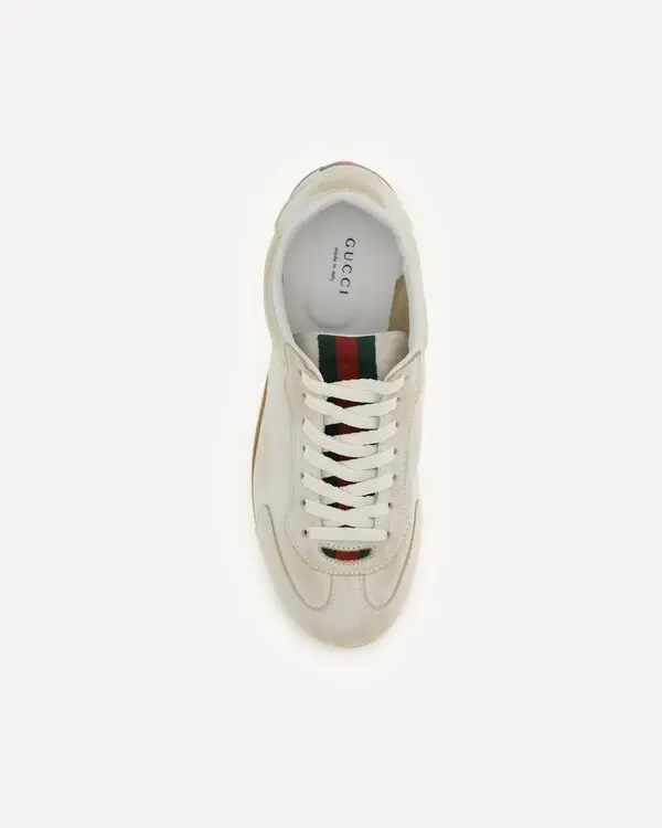 Gucci Shift Leather Sneakers