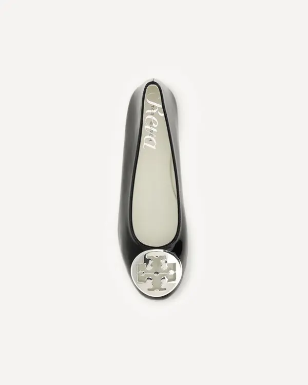 Tory Burch Reva Patent Leather Ballerinas