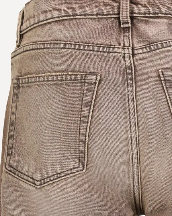 Our Legacy Carlson Cut Clay Breeze Wash Jeans - Red