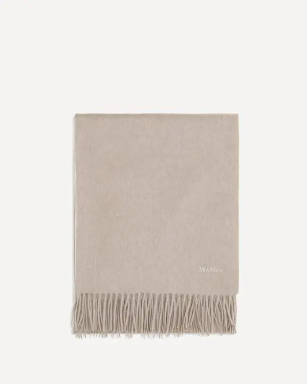 Max Mara Cashmere Scarf - Beige