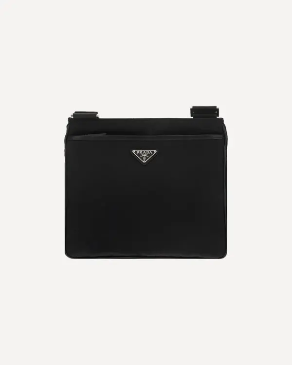 Prada Nylon Shoulder Bag - Black