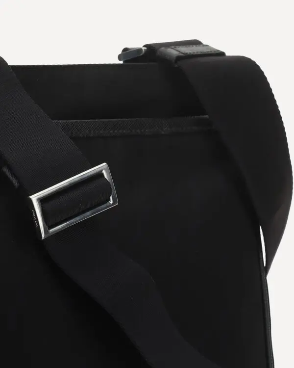 Prada Nylon Shoulder Bag - Black