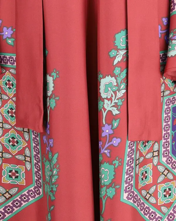 La DoubleJ Silk Twill Magnifico Maxi Dress
