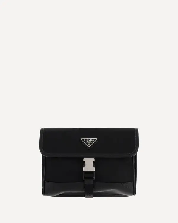Prada Re-nylon Phone Case - Black