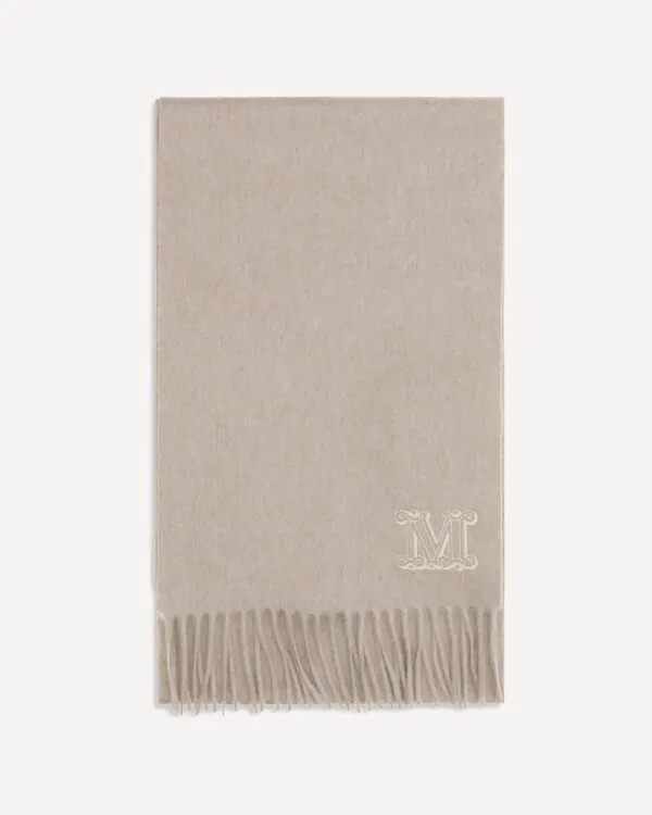 Max Mara Dalia Cashmere Scarf - Beige