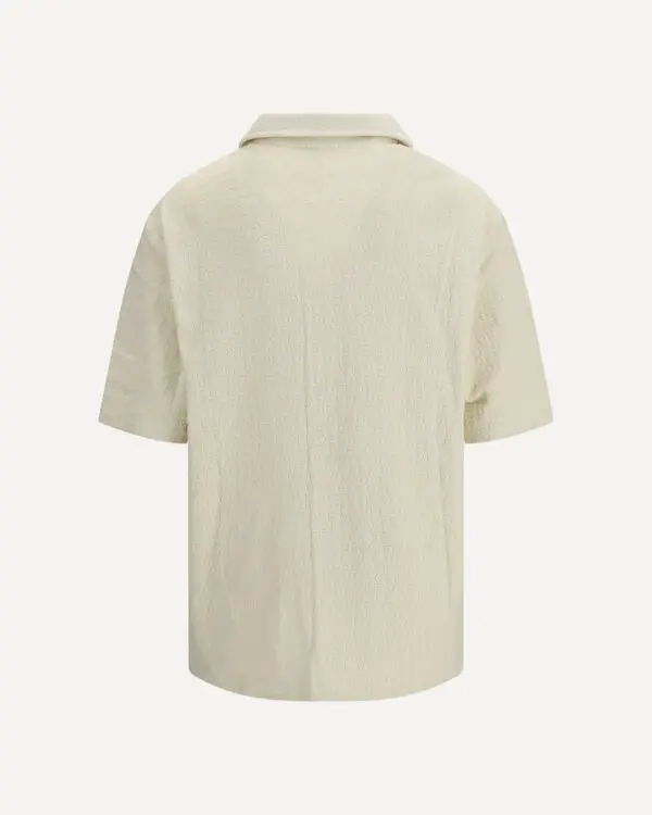 Off-White Off Terry Bowling Shirt - Yellow