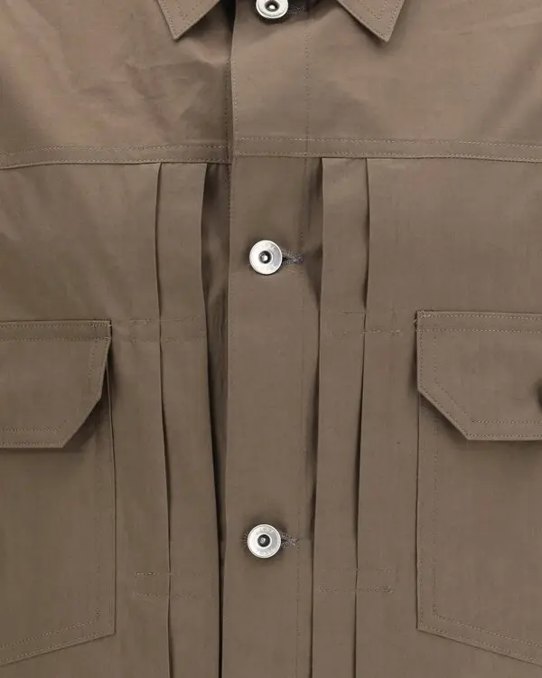 Sacai Cotton Typewriter Jacket - Green