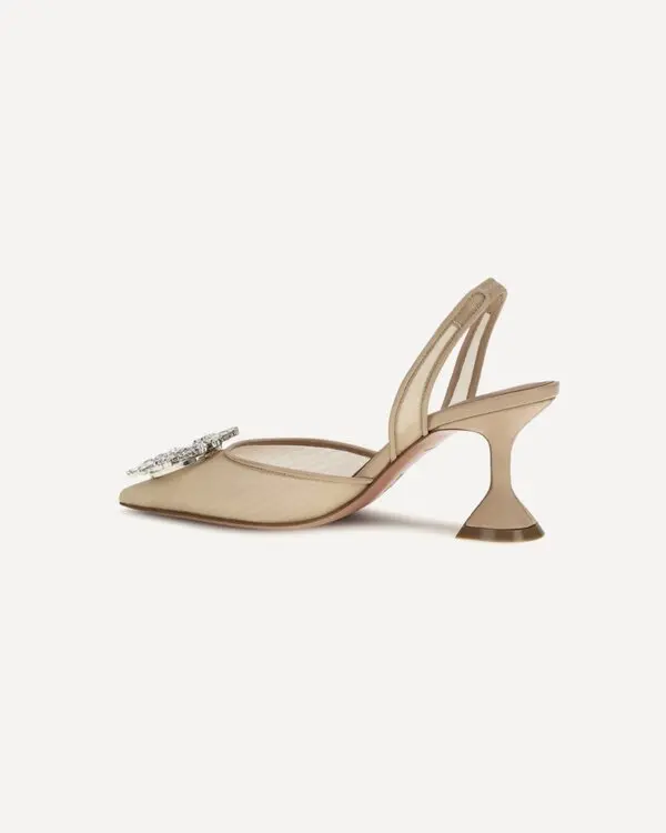 Amina Muaddi Begum Pumps - Beige