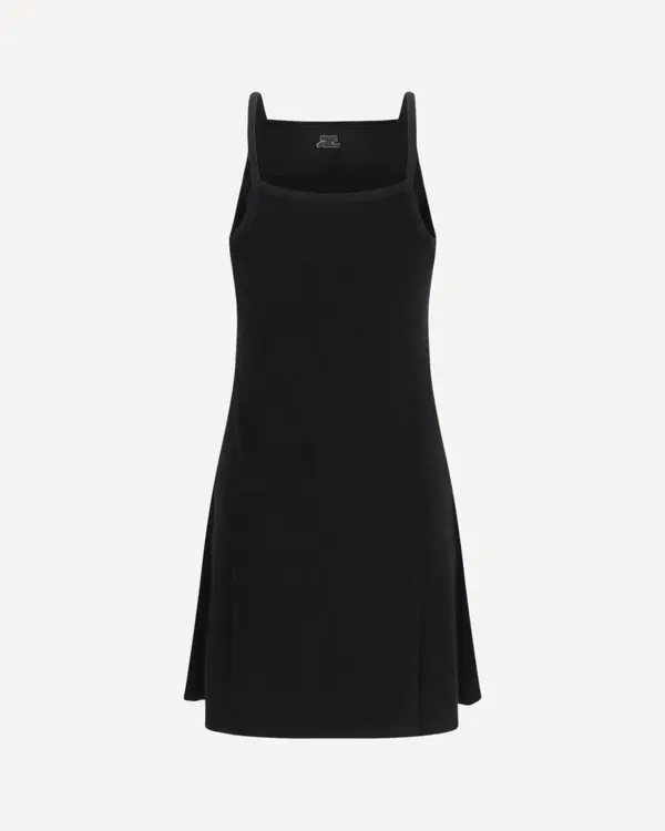 COURREGES Logo Mini Dress