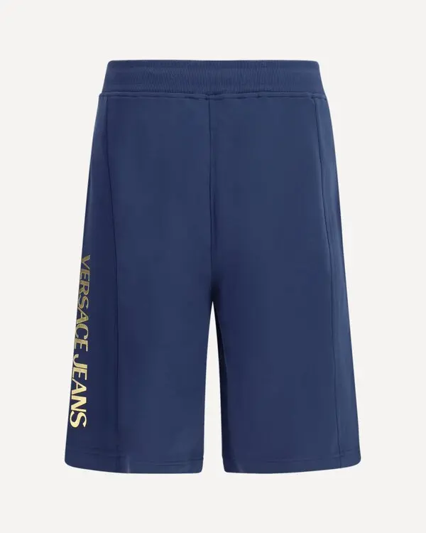 Versace Logo Detail Drawstring Shorts