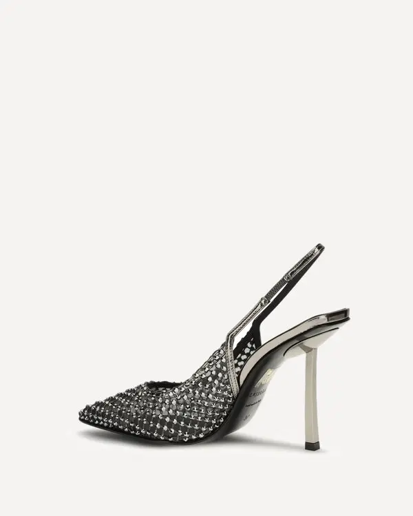 LE SILLA Gilda Embellished Stiletto Pumps - Black