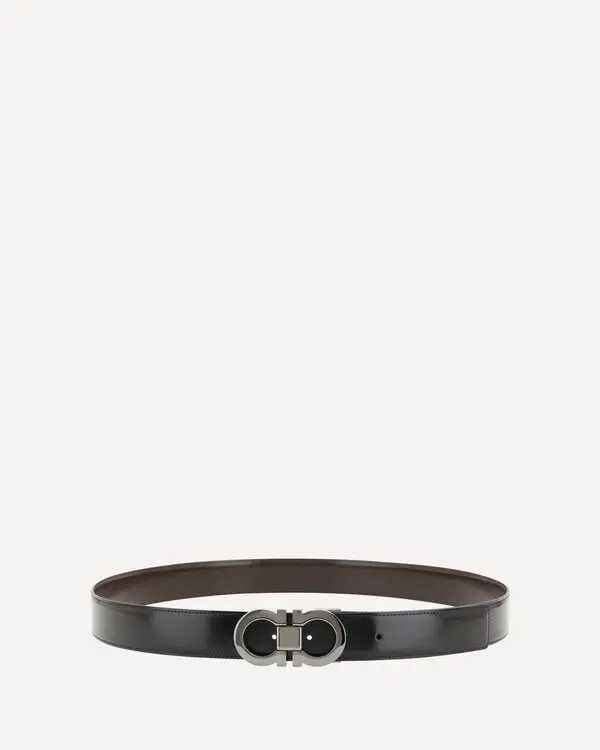 FERRAGAMO Gancini Reversible Belt