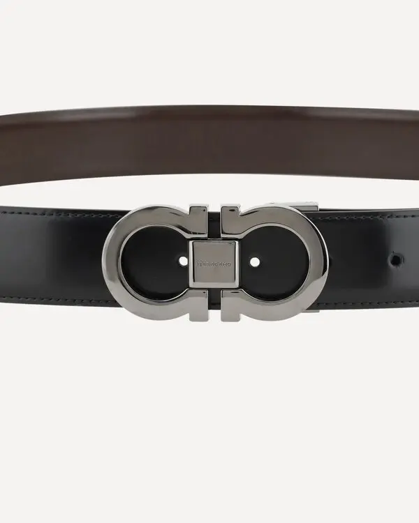 FERRAGAMO Gancini Reversible Belt