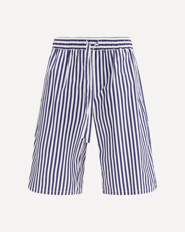 Dolce & Gabbana Striped Drawstring Shorts