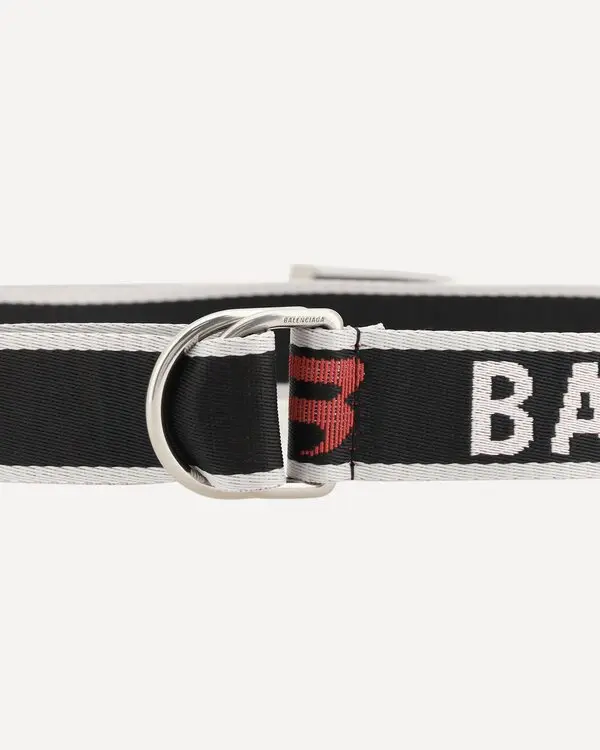 Balenciaga D-ring Logo Belt