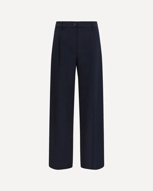 CRUNA Wide-leg Virgin Wool Trousers