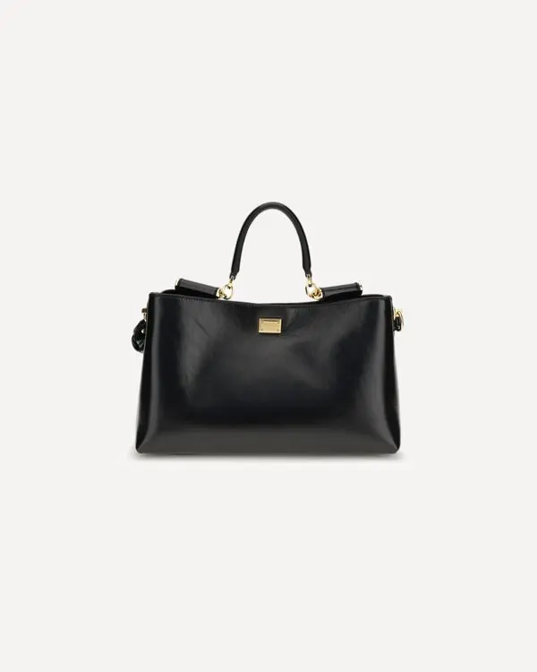 Dolce & Gabbana Vittoria Medium Handbag - Black