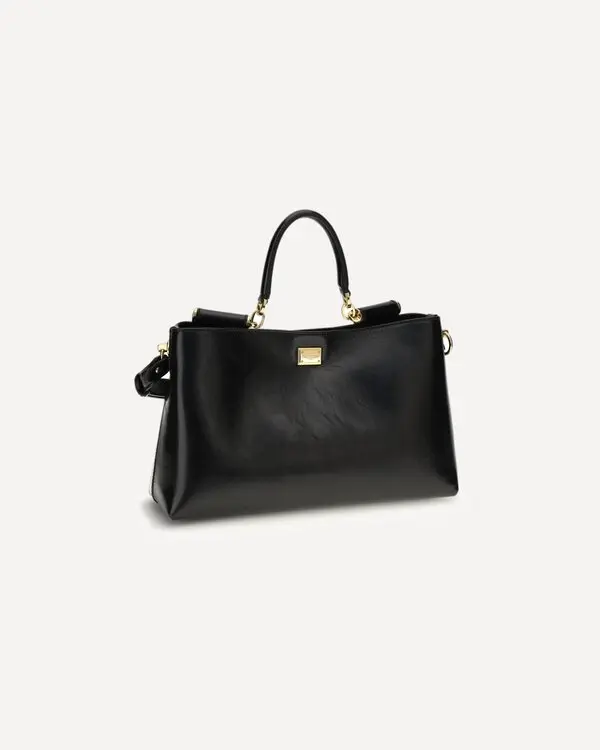 Dolce & Gabbana Vittoria Medium Handbag - Black