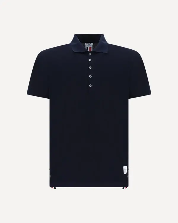 Thom Browne Short Sleeve Polo