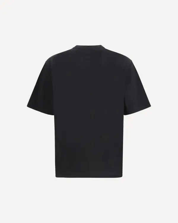 Dolce & Gabbana Round Neck Short Sleeve T-shirt With D-ring Detail
