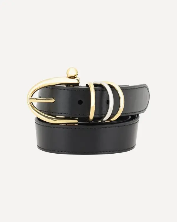 Chloé Leather Belt - Black