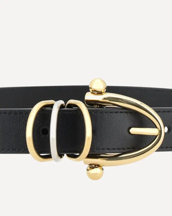 Chloé Leather Belt - Black