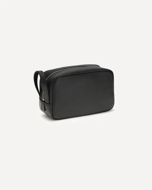 Dolce & Gabbana Leather Beauty Case With Woven Detail