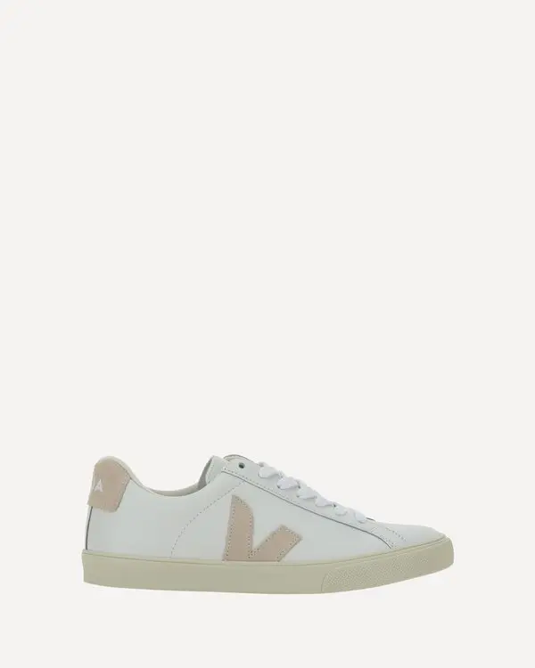 VEJA Esplar Leather Lace Up Sneakers - White