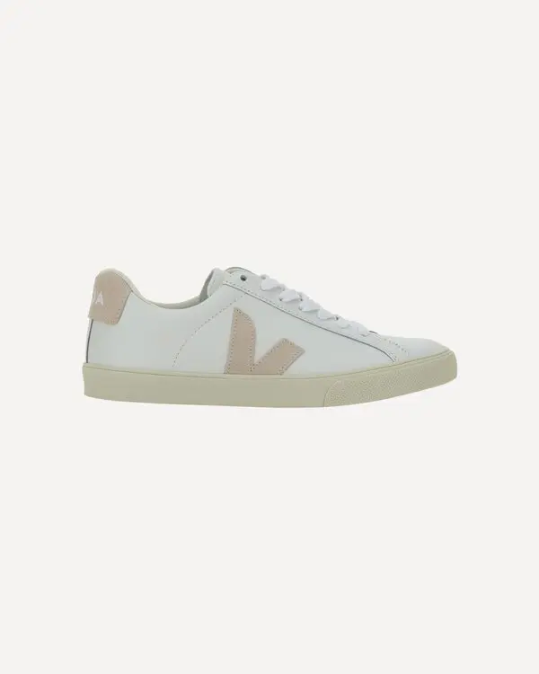 VEJA Esplar Leather Lace Up Sneakers - White