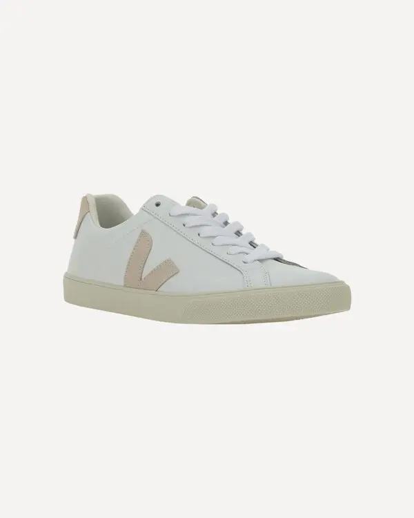 VEJA Esplar Leather Lace Up Sneakers - White