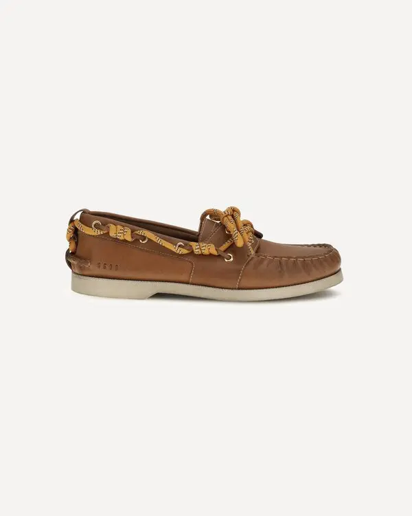 GOLDEN GOOSE Cruise Boat Loafers - Brown