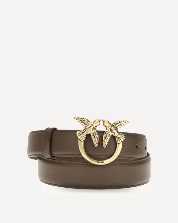 Pinko Love Berry Belt - Brown
