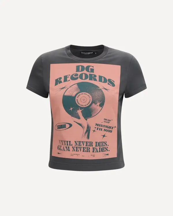 Dolce & Gabbana Printed Jersey T-shirt