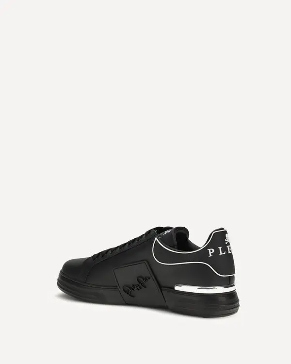Philipp Plein Phantom Leather Lace-up Sneakers