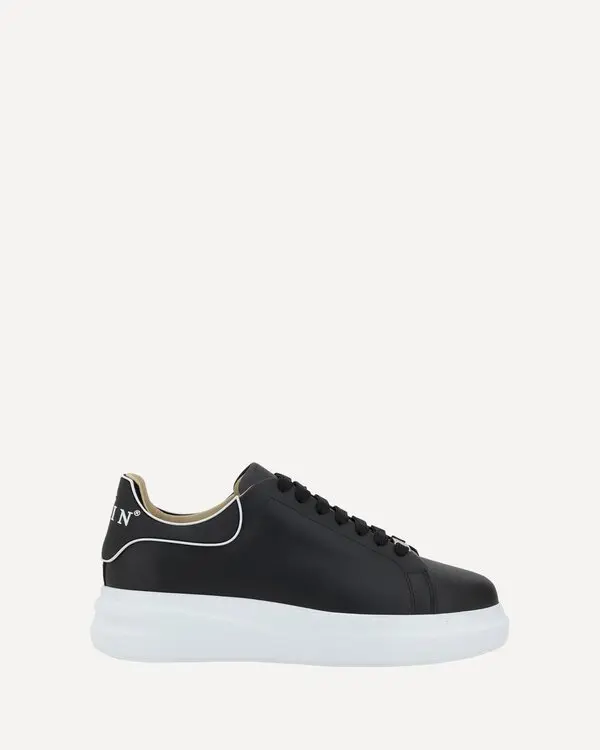 Philipp Plein Leather Lace-up Sneakers