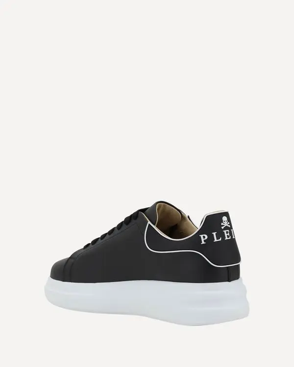 Philipp Plein Leather Lace-up Sneakers